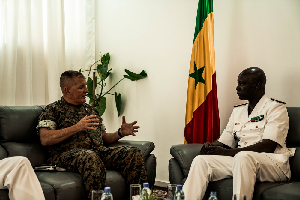 DVIDS - Images - MARFOREUR/AF Commander meets with Senegalese Naval ...