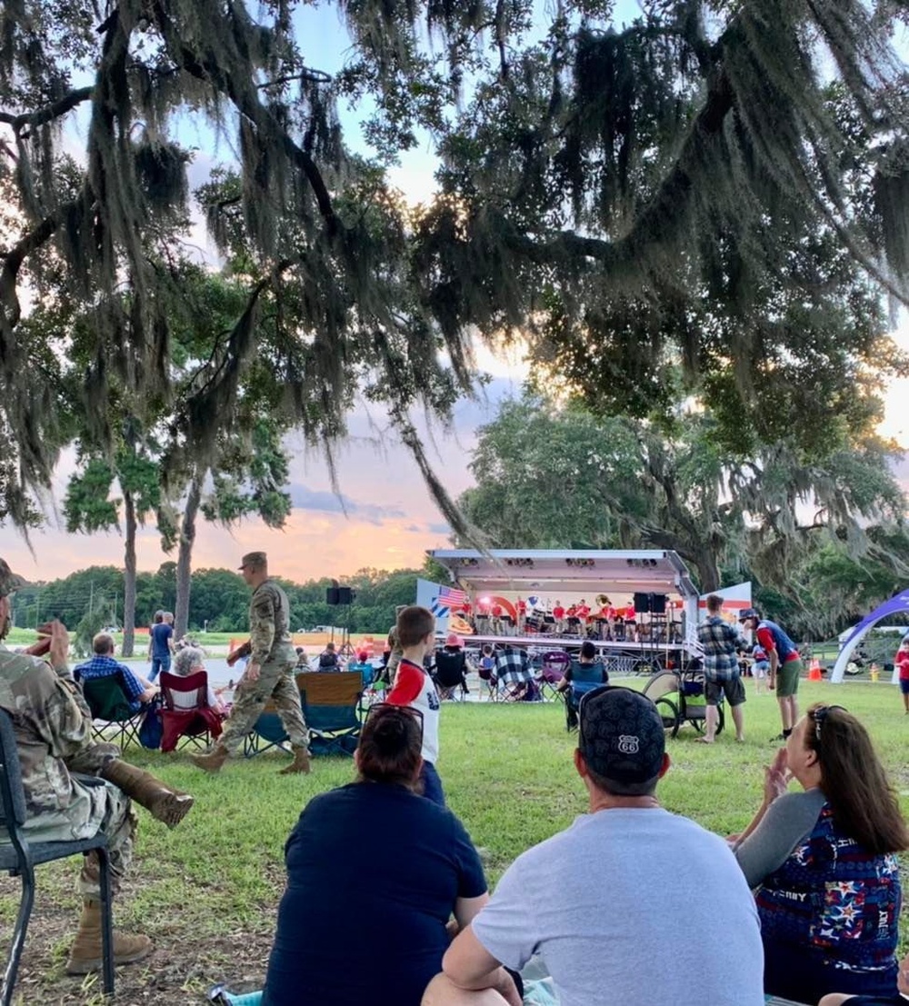 DVIDS - Images - Lightning squelches Marne Independence Day concert ...