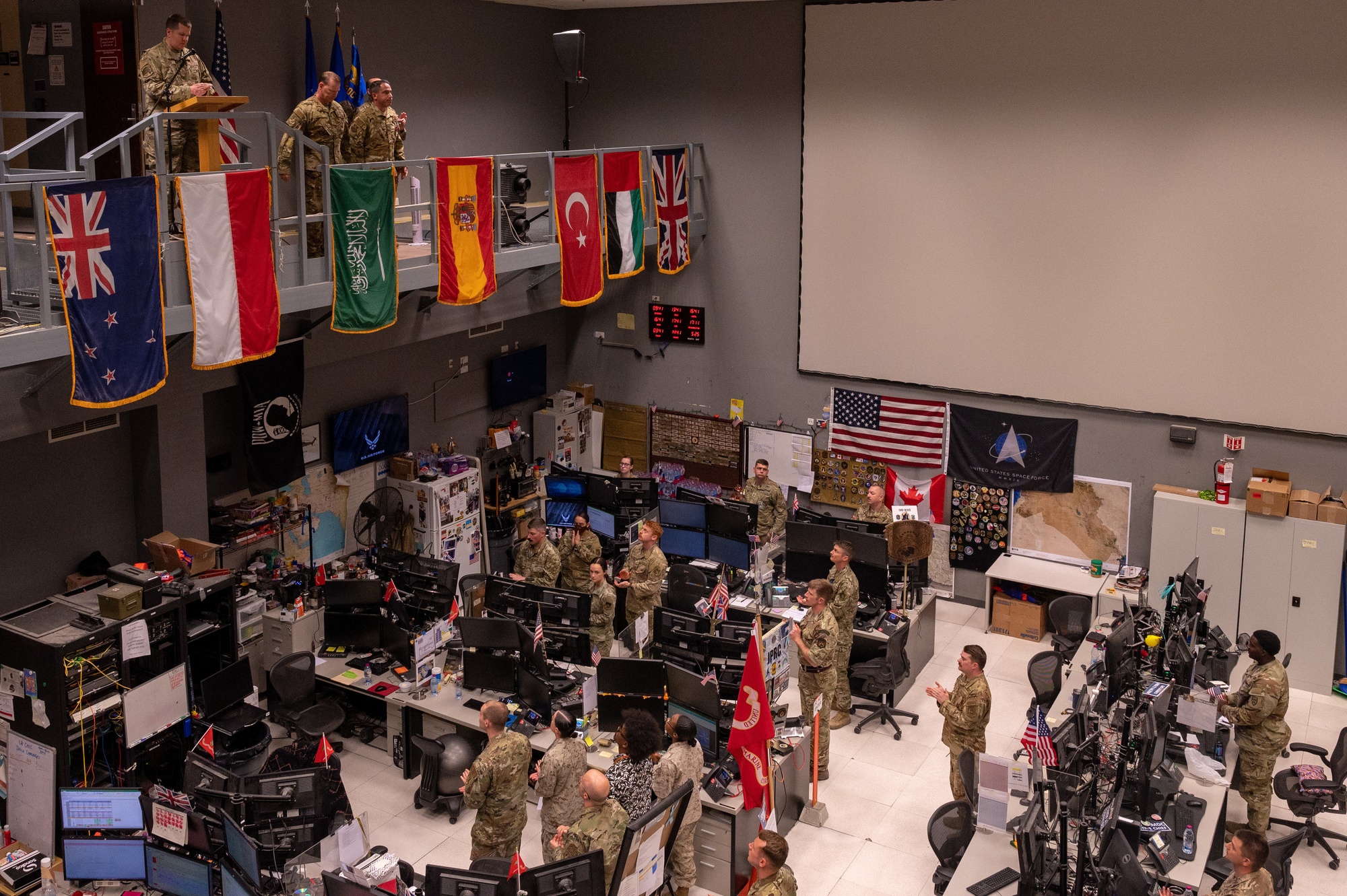 Combined Air Operations Center Logo