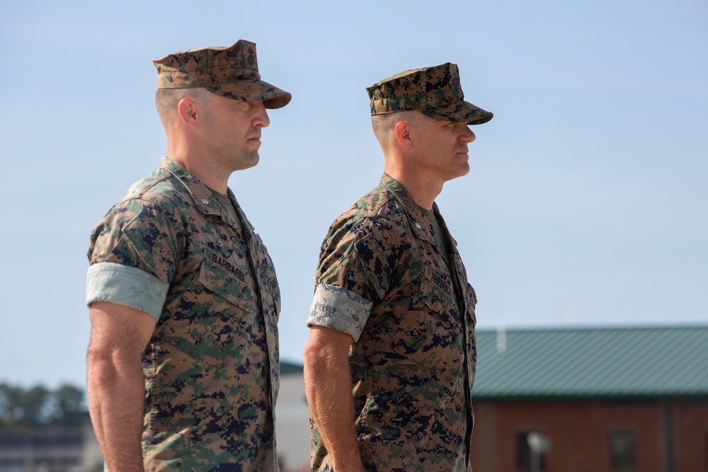 DVIDS - Images - MCAS New River H&HS Change of Command Ceremony 2022 [Image 2 of 8]