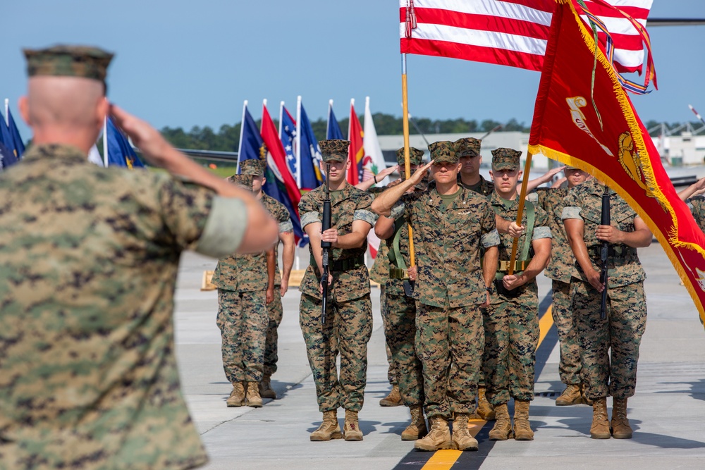 DVIDS - Images - MCAS New River H&HS Change of Command Ceremony 2022 [Image 3 of 8]