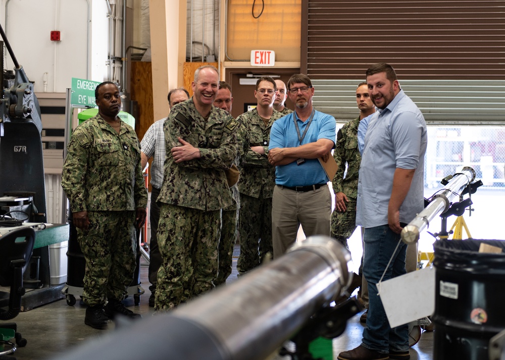 DVIDS - Images - Commander, Submarine Group 9 Visits TRFB [Image 5 of 5]