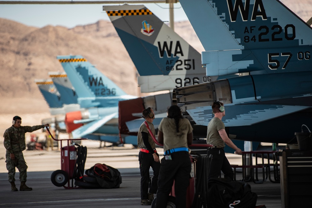 DVIDS - Images - 64 AGRS pre-flight Red Flag Nellis 22-3 [Image 4 of 5]