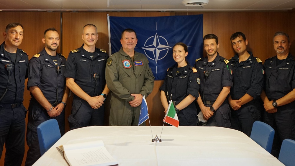 DVIDS - Images - Commander, Standing NATO Maritime Group Two, meets ...