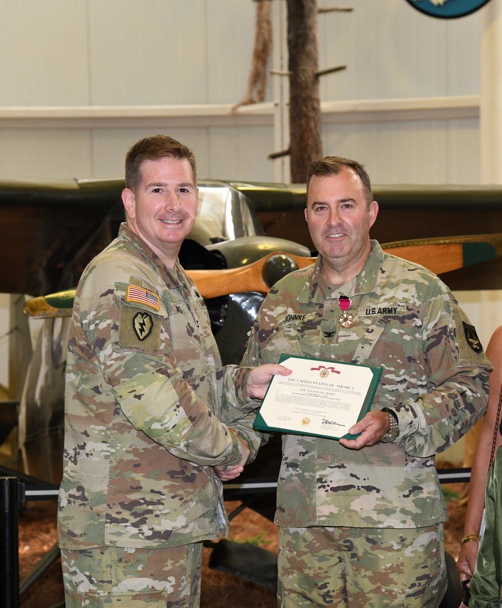 DVIDS - Images - COL Johnke receives Legion of Merit [Image 1 of 2]