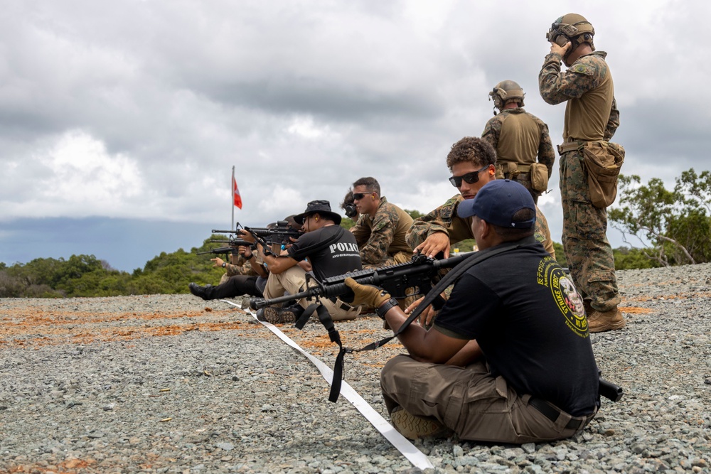 DVIDS - Images - Live Fire Range with Palauan Law Enforcement | Task ...