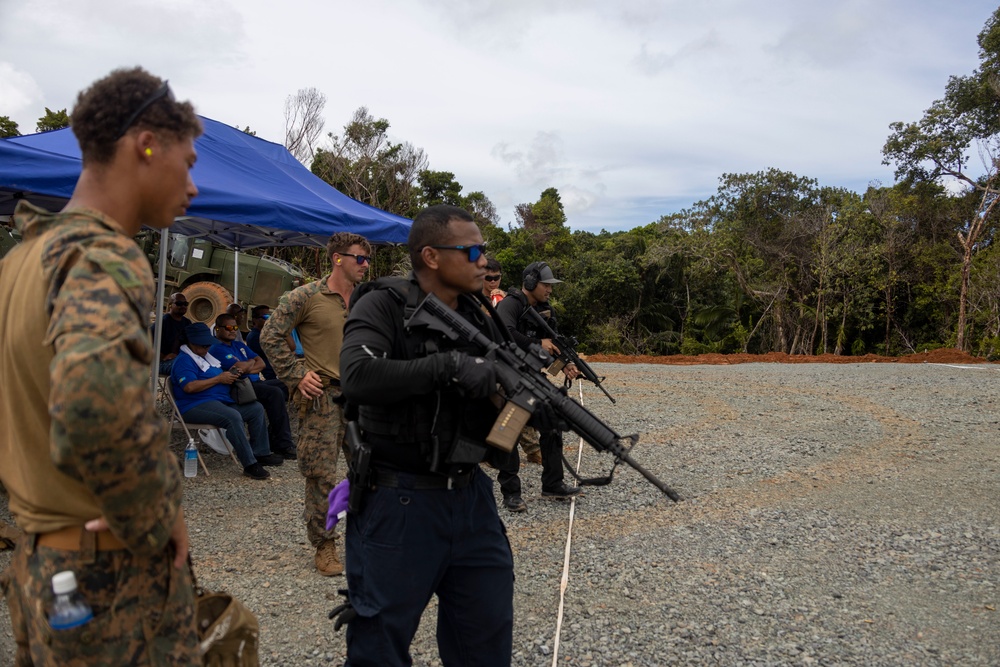 DVIDS - Images - Live Fire Range with Palauan Law Enforcement | Task ...
