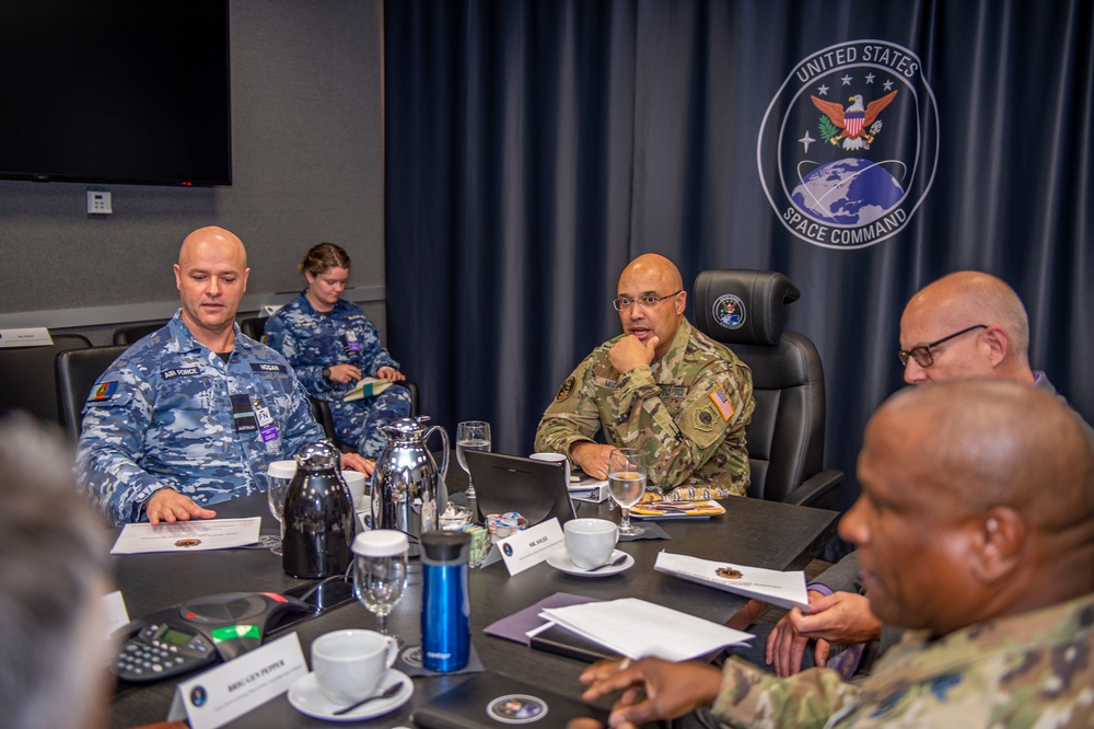 Dvids Images Usspacecom Hosts Australian Defence Space Command