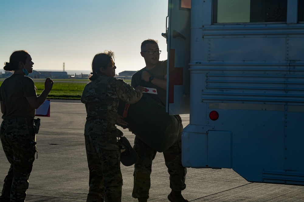DVIDS - Images - 18 OMRS Transports Returning Patients [Image 8 of 8]