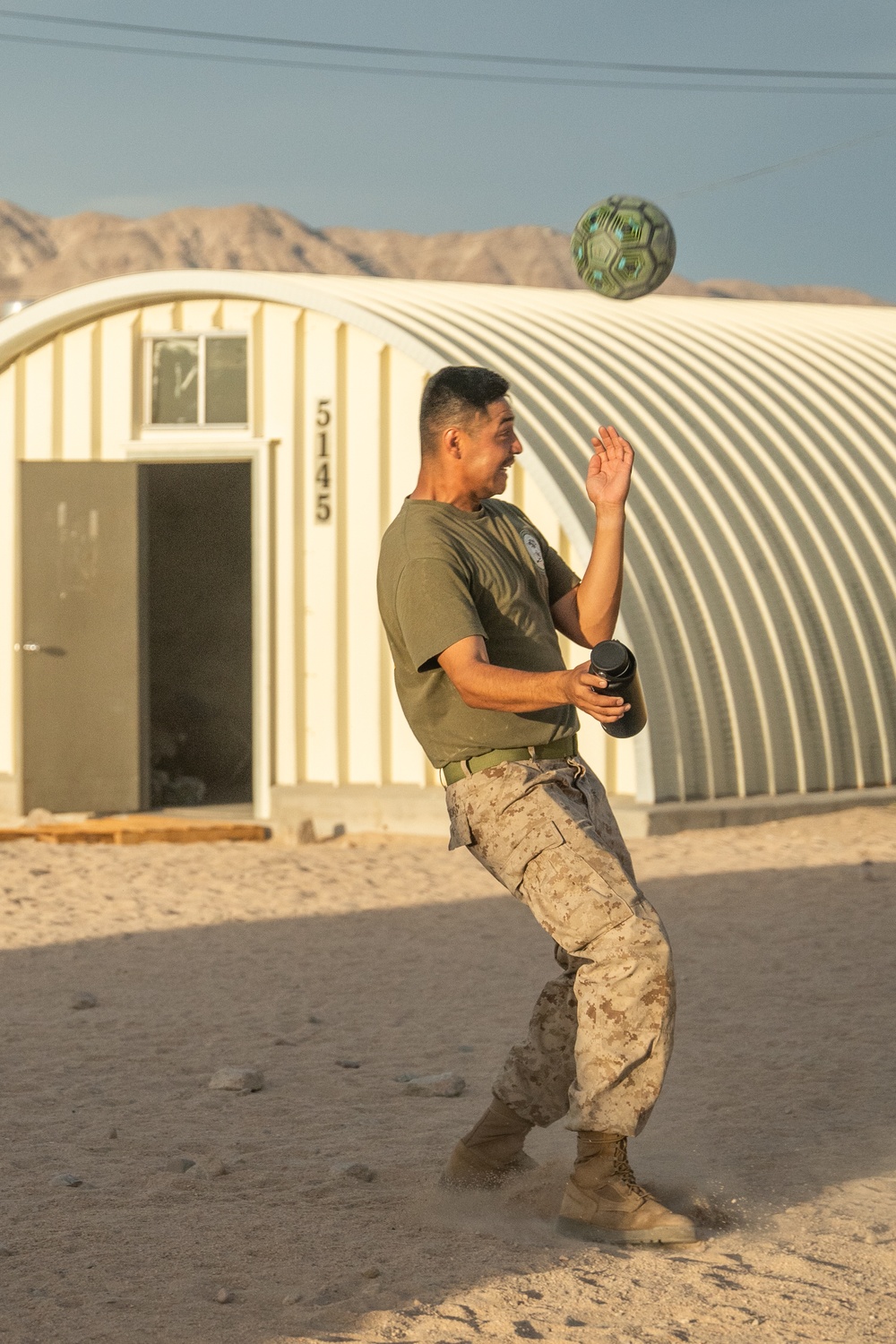 DVIDS - Images - U.S. Marines play soccer at Camp Wilson [Image 2 of 2]