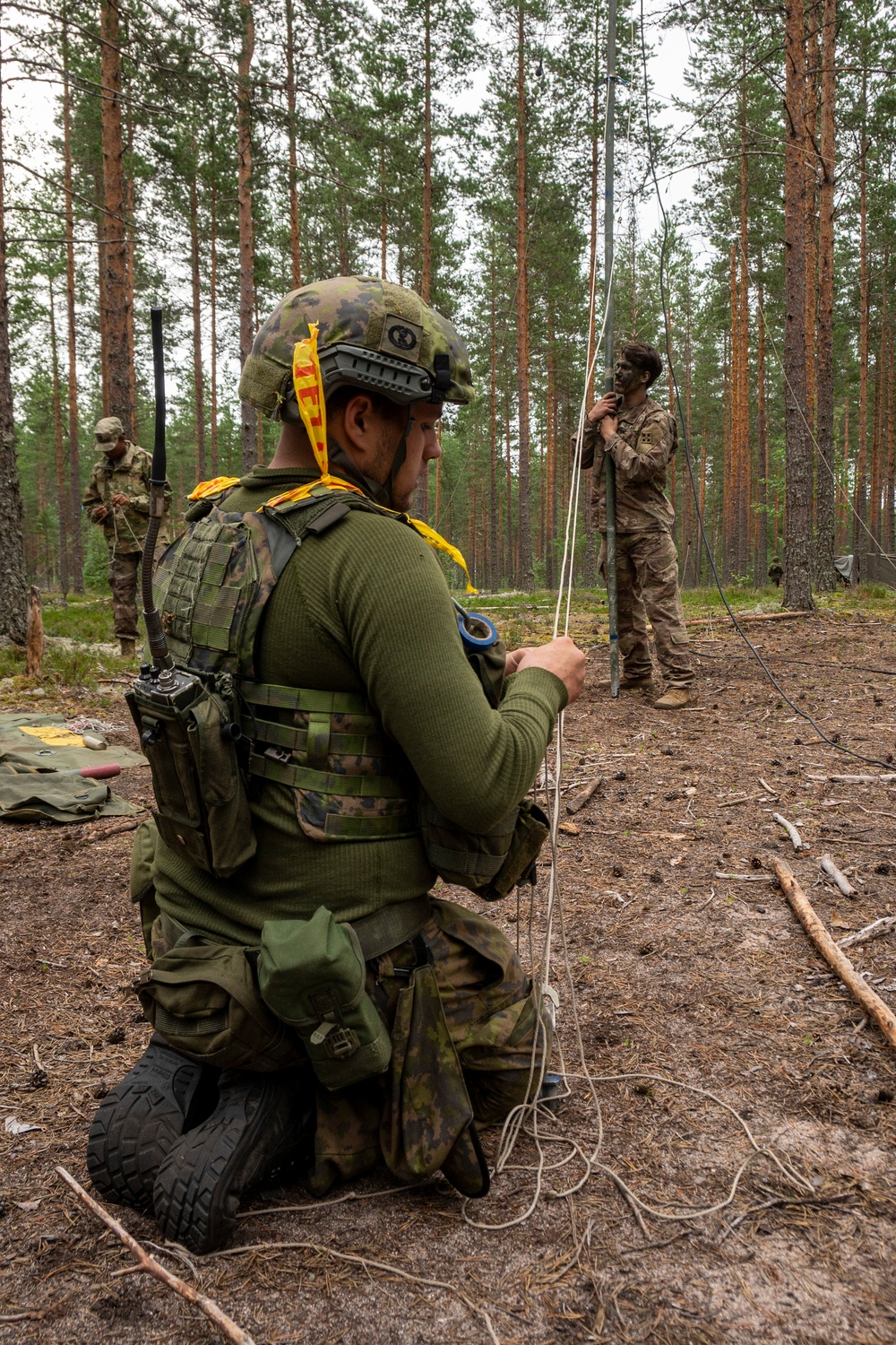 DVIDS - Images - US, Finnish soldiers set up tactical operations center ...