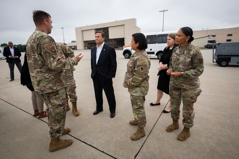 DVIDS - Images - 108th Wing hosts U.S. Rep. Norcross [Image 1 of 7]