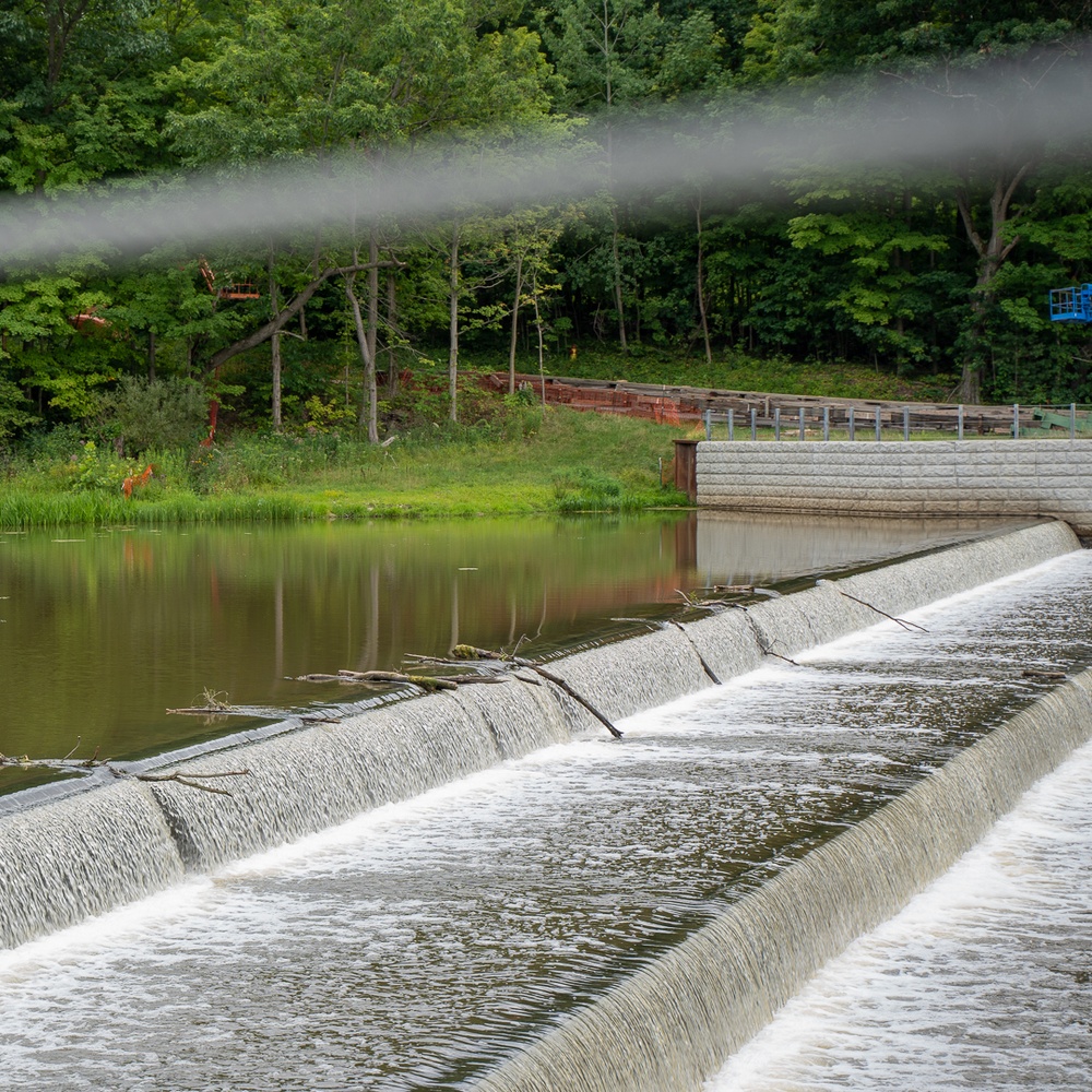 DVIDS - Images - Harpersfield Dam Nappe Vibrations Project Completion ...