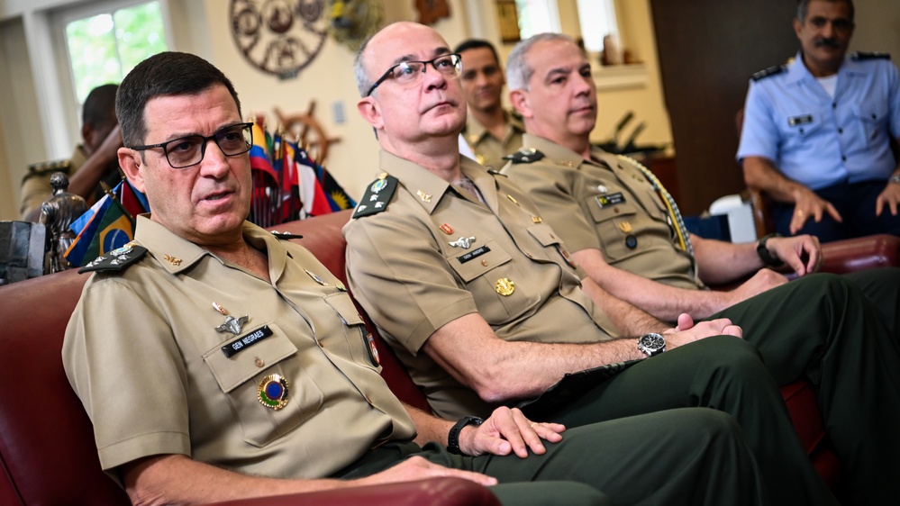 DVIDS - Images - Brazilian General Sergio Negraes Visit the IADC [Image ...