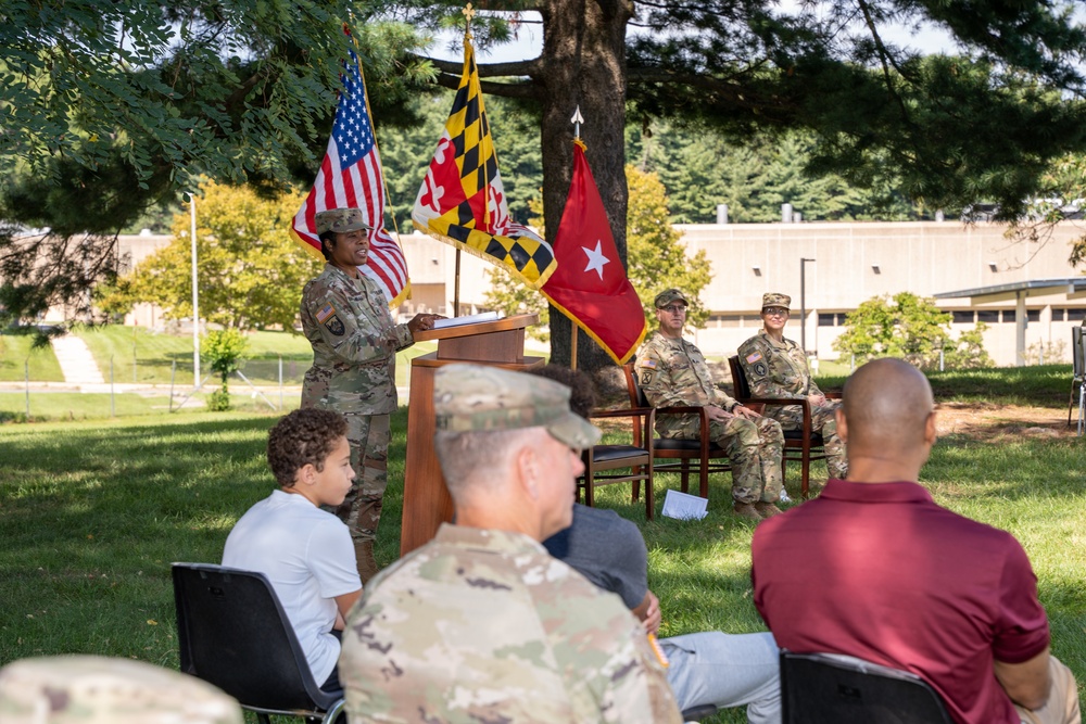 DVIDS - Images - 291st Digital Liaison Detachment Change of Command Ceremony [Image 7 of 10]