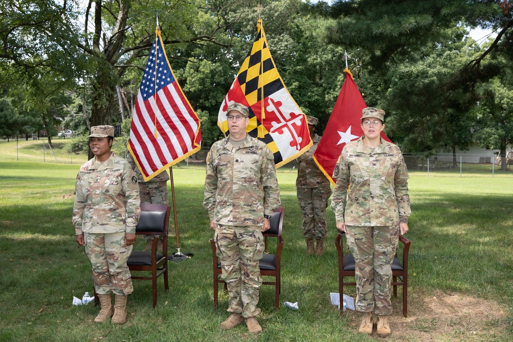 DVIDS - Images - 291st Digital Liaison Detachment Change of Command Ceremony [Image 10 of 10]