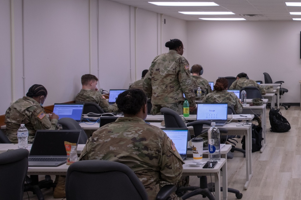 DVIDS - Images - Soldiers work toward the completion of Human Resource ...