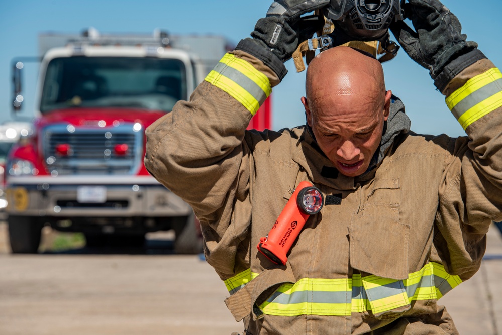 DVIDS - Images - Building community partnerships through fighting fire ...