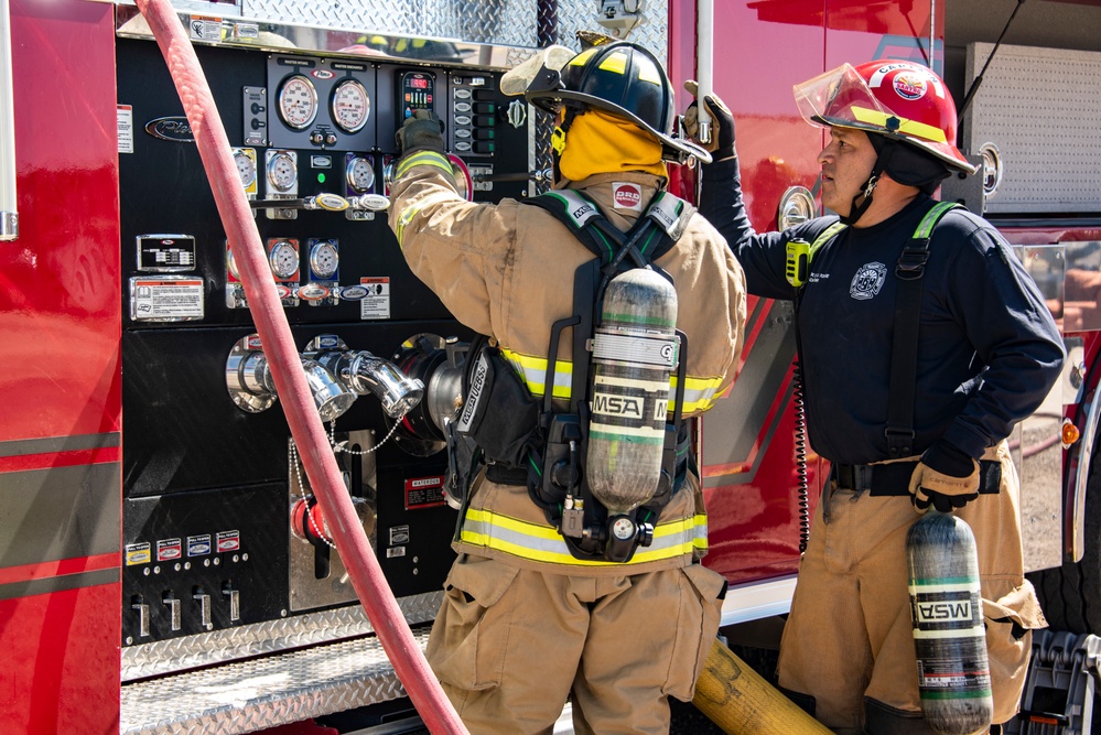 DVIDS - Images - Building community partnerships through fighting fire ...