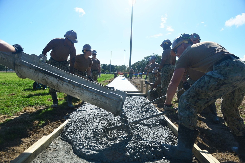 DVIDS - Images - CBMU 202 JEBLCFS Concrete Pour 2022 [Image 3 of 3]