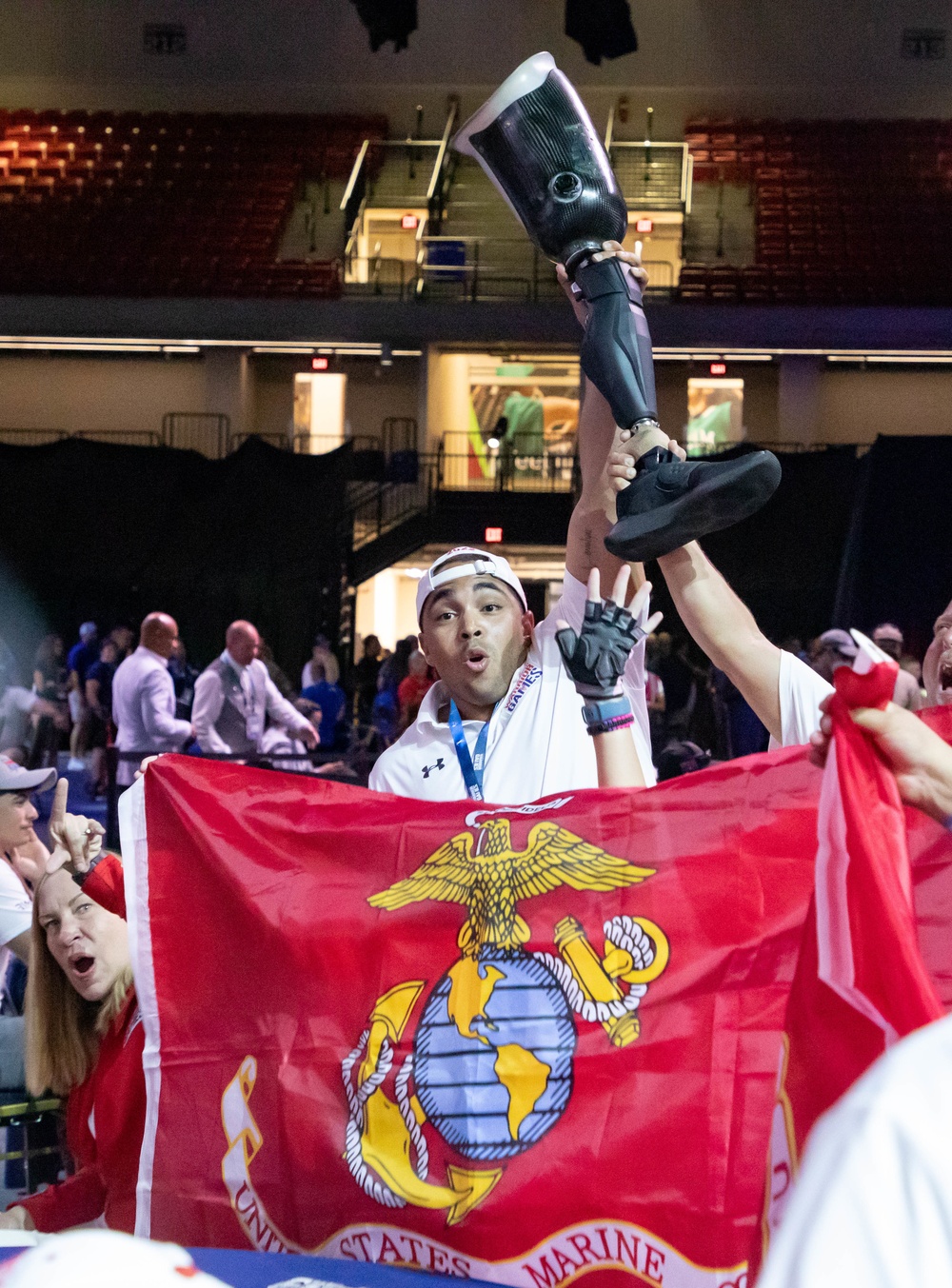 DVIDS - Images - 2022 DoD Warrior Games Team Marine Corps - Opening Ceremony [Image 2 of 7]