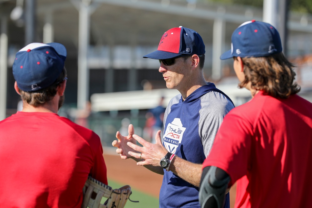 DVIDS - Images - State command chaplain pitches faith as local baseball ...