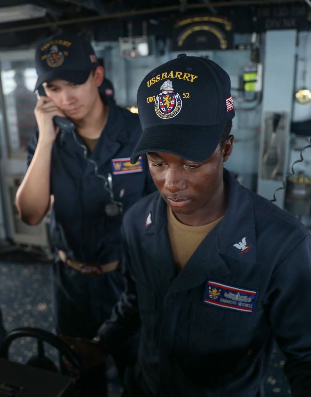 DVIDS - Images - USS Barry (DDG 52) Departs Commander, Fleet Activities ...