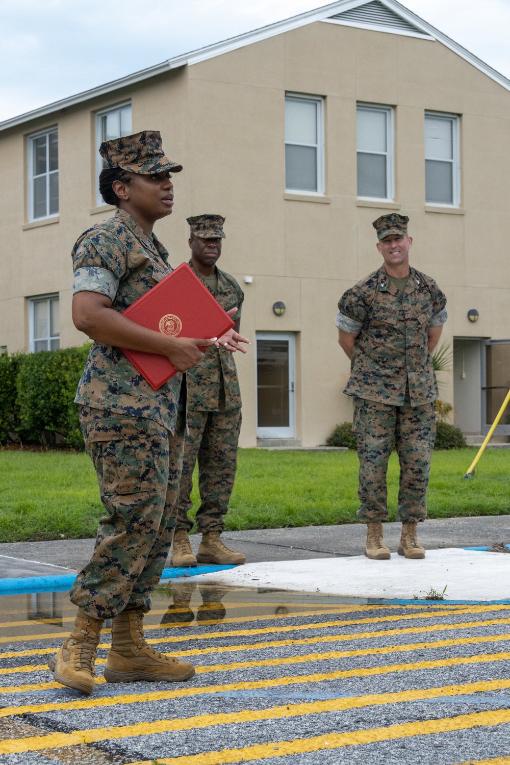 DVIDS - Images - 6th Marine Corps District administrative chief awarded ...