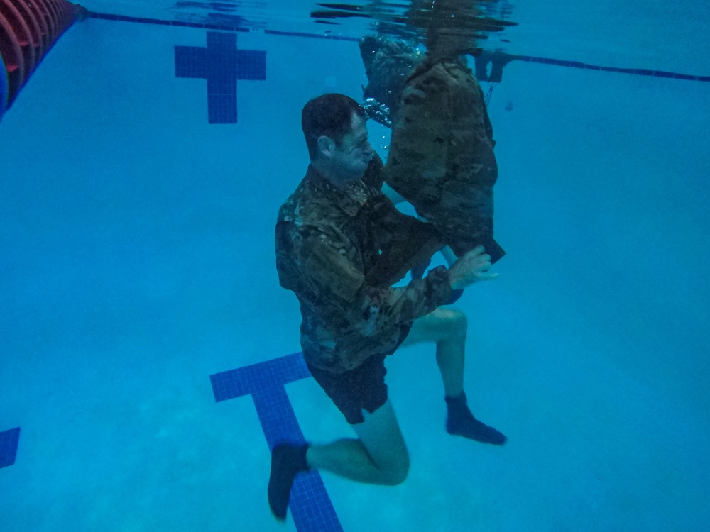 DVIDS - Images - Headquarters and Headquarters Dives Into Pool PT ...