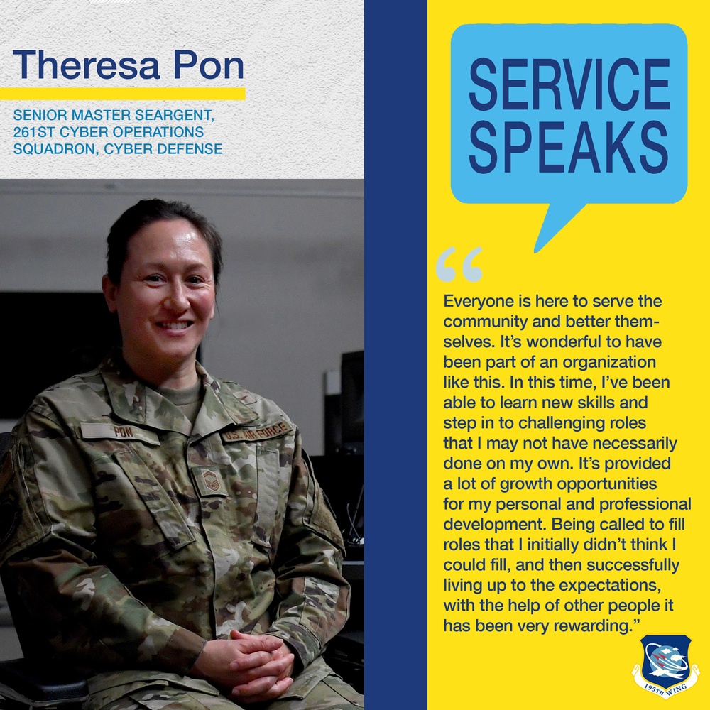 DVIDS - Images - Service Speaks: SMSgt Pon
