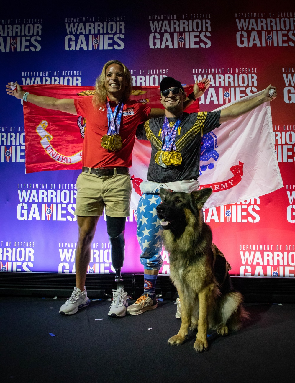 DVIDS - Images - 2022 DOD Warrior Games Team Marine Corps – Track Medal Ceremony [Image 7 of 8]