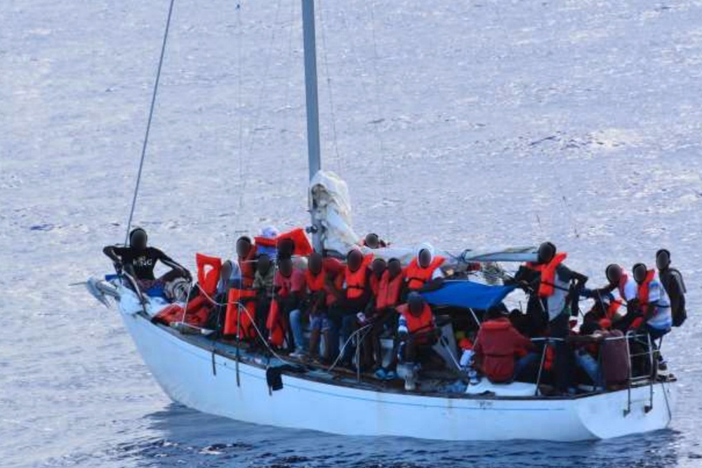 DVIDS - Images - Coast Guard transfers 51 Haitians to The Bahamas ...