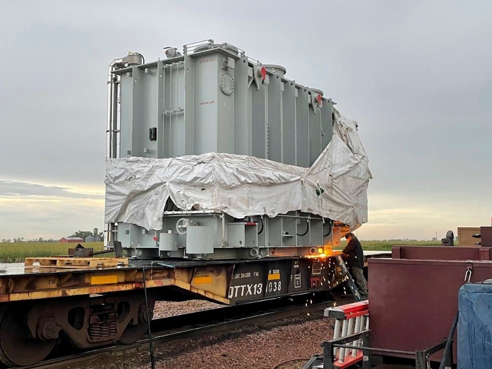 DVIDS - Images - New generator step-up transformers [Image 4 of 7]