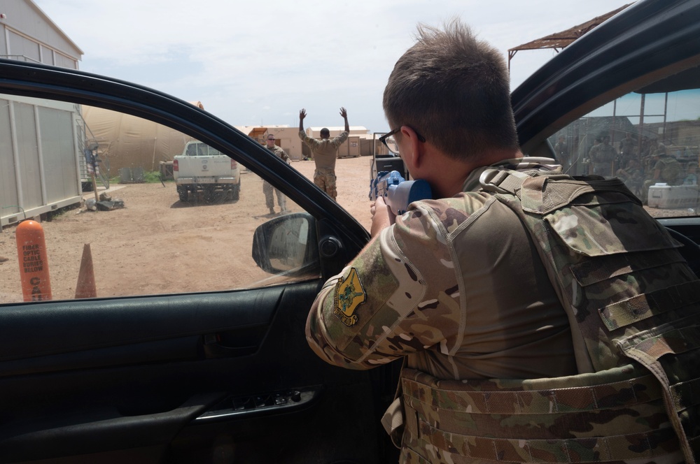 DVIDS - Images - Security Forces augmentees support base defense [Image ...