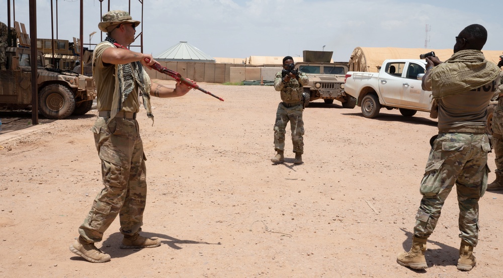 DVIDS - Images - Security Forces augmentees support base defense [Image ...