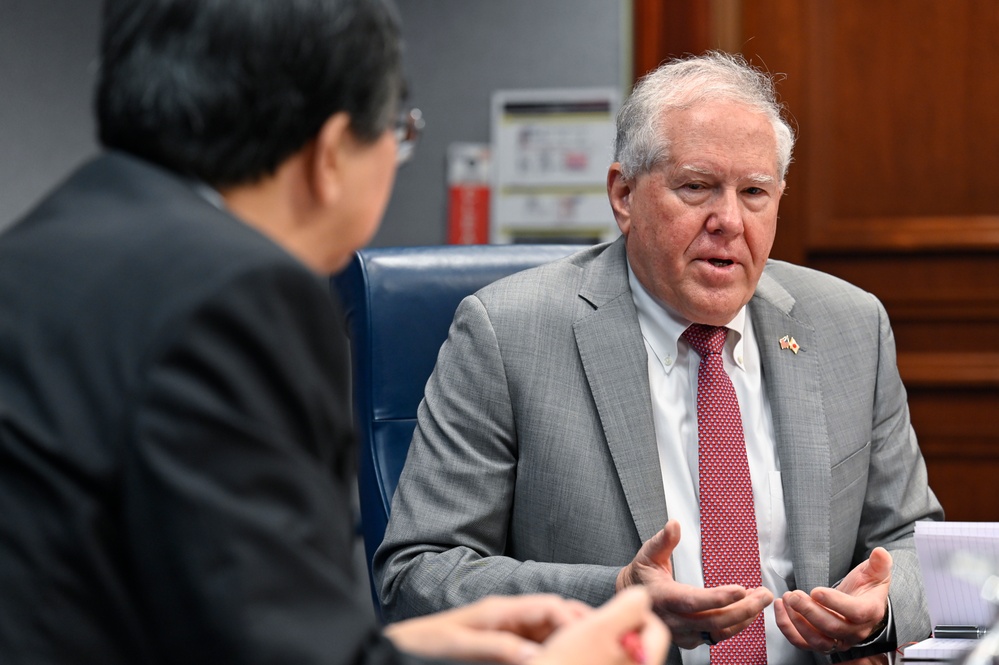 DVIDS - Images - SecAF Kendall meets Japanese commissioner Tsuchimoto ...