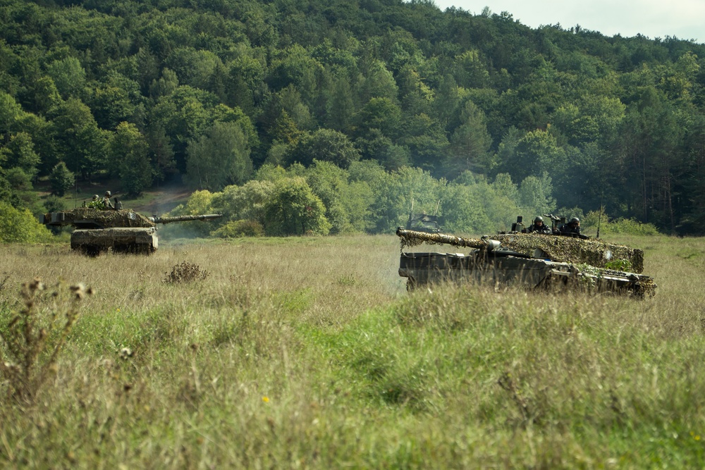 DVIDS - Images - Italian tanks ready for engagement - Saber Junction 22 ...