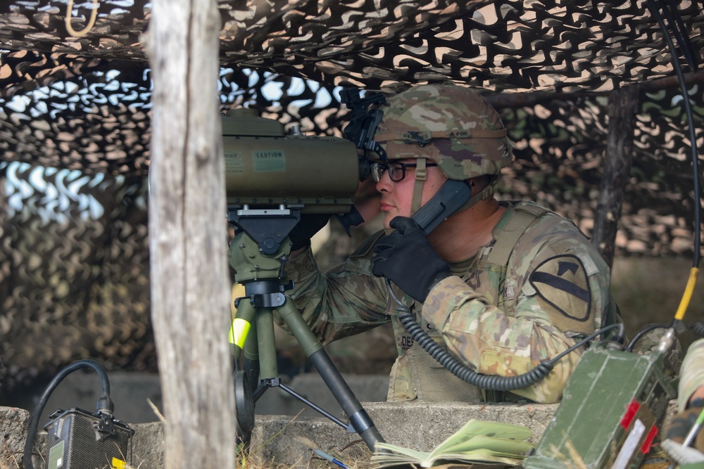 DVIDS - Images - GREYWOLF Troopers Observe M109 Paladin Rounds Impact ...