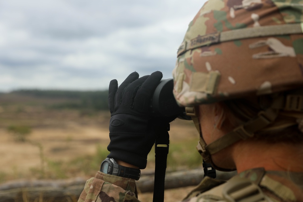DVIDS - Images - GREYWOLF Troopers Observe M109 Paladin Rounds Impact ...
