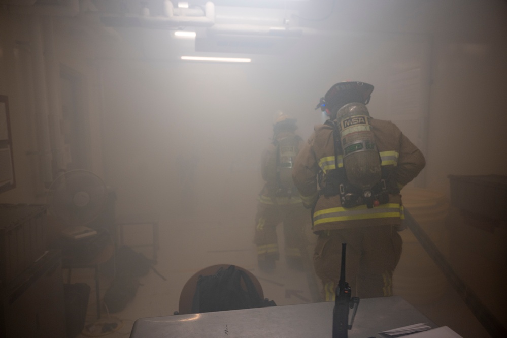 DVIDS - Images - 51st CES firefighters bug-out during training [Image 5 ...
