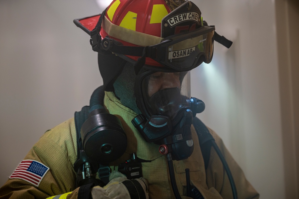 DVIDS - Images - 51st CES firefighters bug-out during training [Image 6 ...