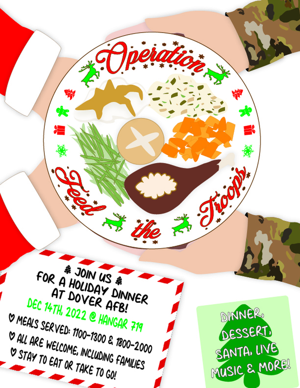 DVIDS - Images - Operation Feed the Troops Holiday Dinner 2022 Flyer