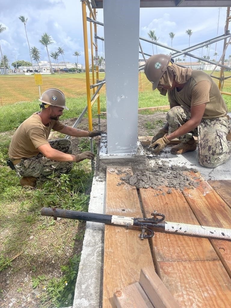 DVIDS - Images - Builder 2nd Class Stephen Tritsch and Builder 3rd ...