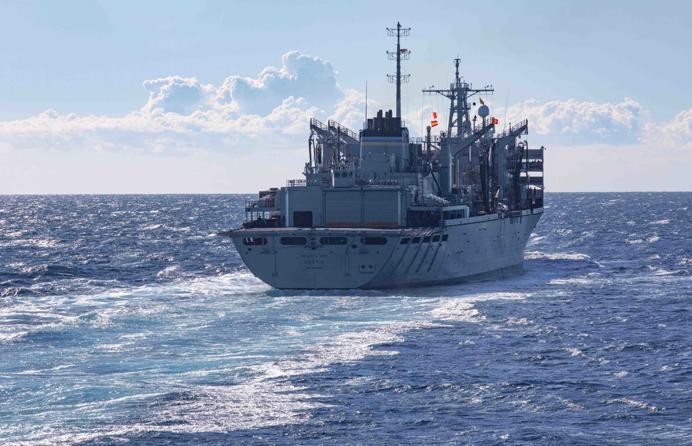 DVIDS - Images - USS Truxtun (DDG 103) Completes Replenishment-at-Sea ...