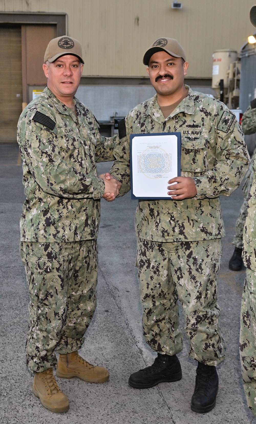 DVIDS - Images - TRFB Sailor Receives Award [Image 1 of 6]