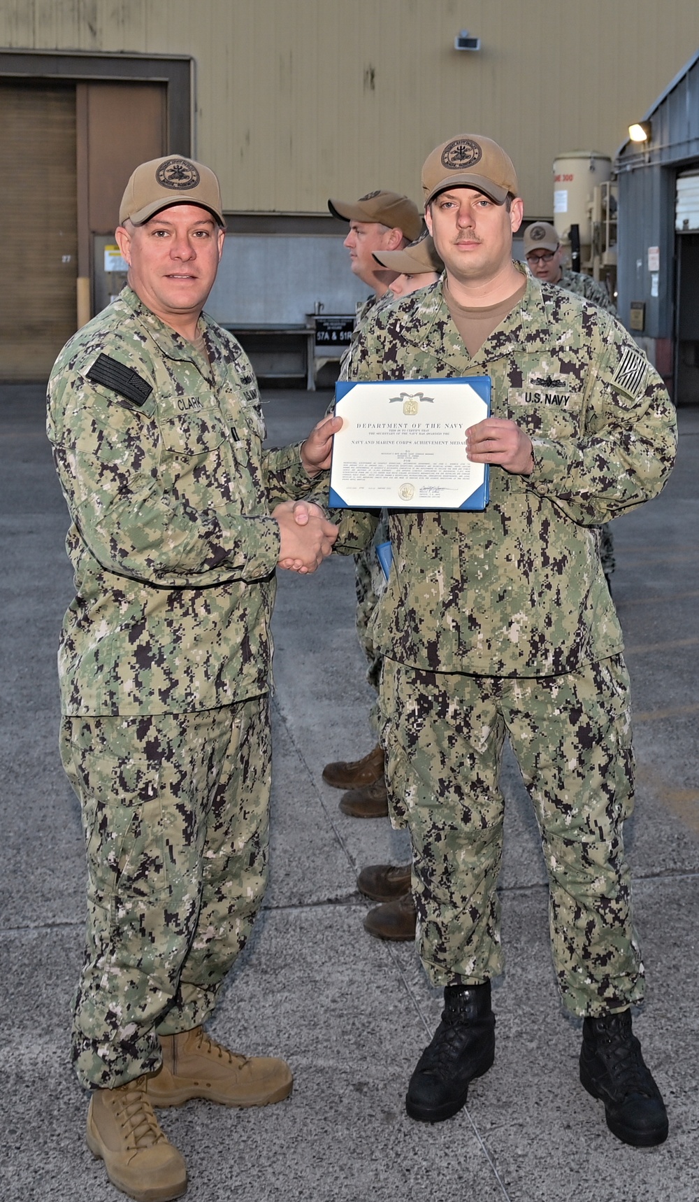 DVIDS - Images - TRFB Sailor Receives Award [Image 6 of 6]