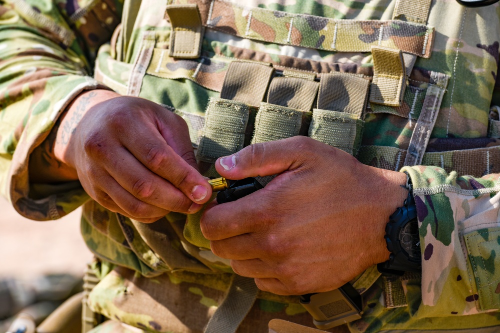 DVIDS - Images - Task Force Americal weapons training [Image 4 of 20]