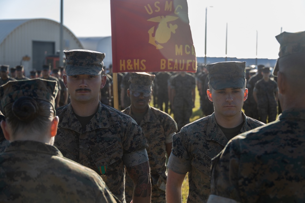 DVIDS - Images - H&HS awards Marines and Sailors [Image 2 of 11]