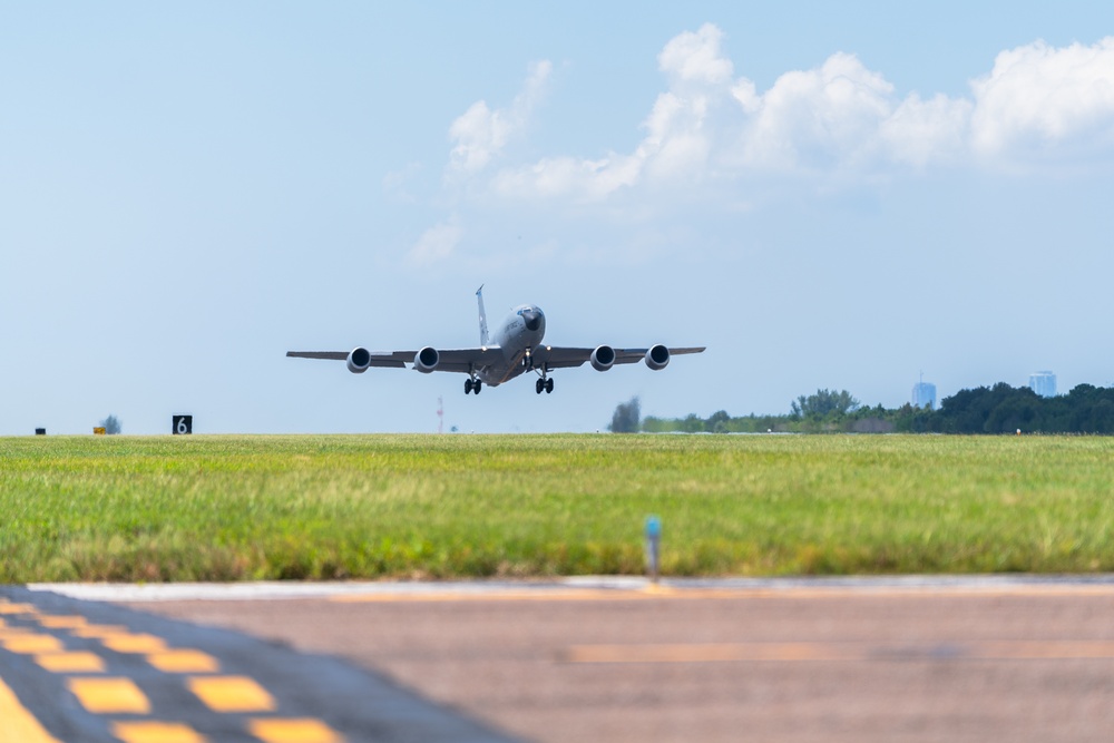 DVIDS - Images - KC-135 aircraft depart from MacDill in response to ...