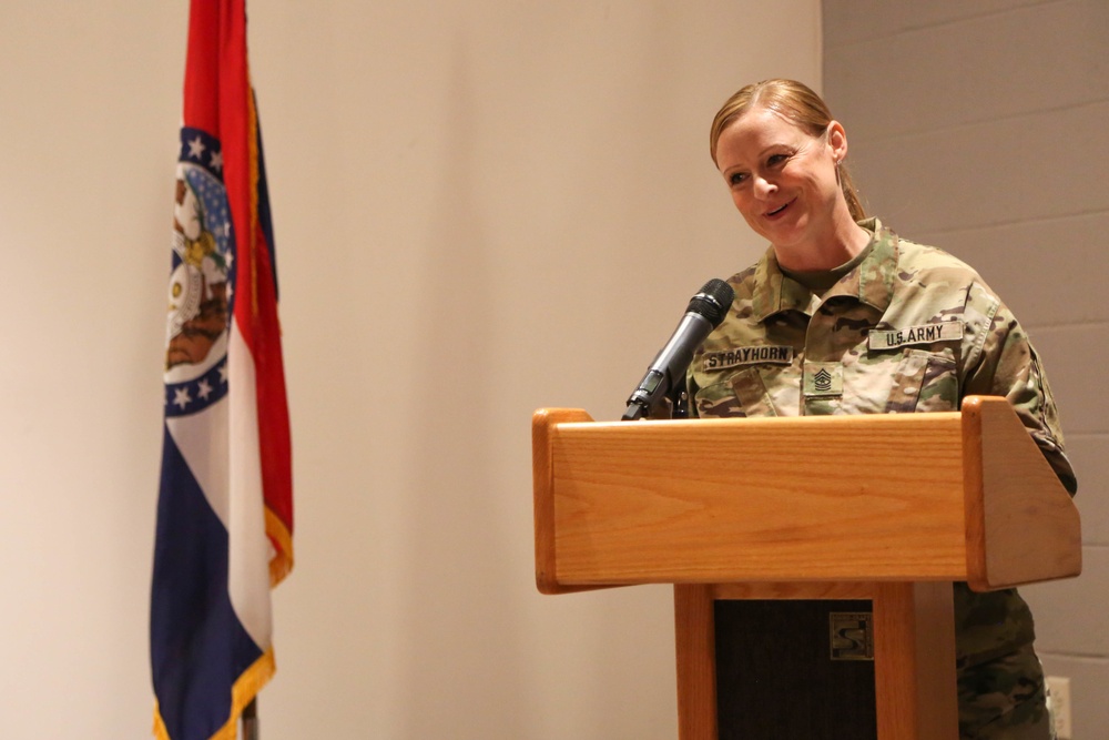 DVIDS - Images - Sgt. Maj. Miche'al Strayhorn's Promotion Ceremony ...